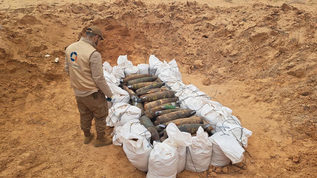 Controlled Explosion in Tripoli for Disposal of Unexploded Ordnance ...